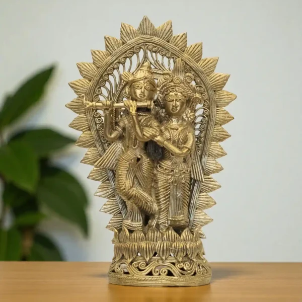 Radha Krishna Dokra – Karuka Handcrafted Dokra Metal Art